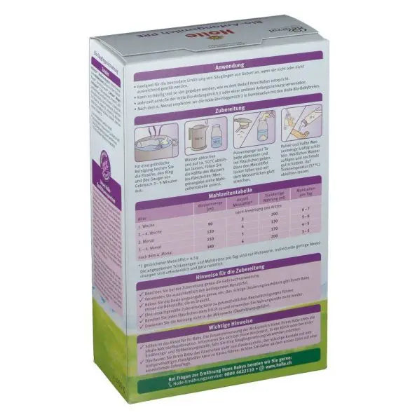 Holle Organic Infant Formula Vita Stage Pre from Europe